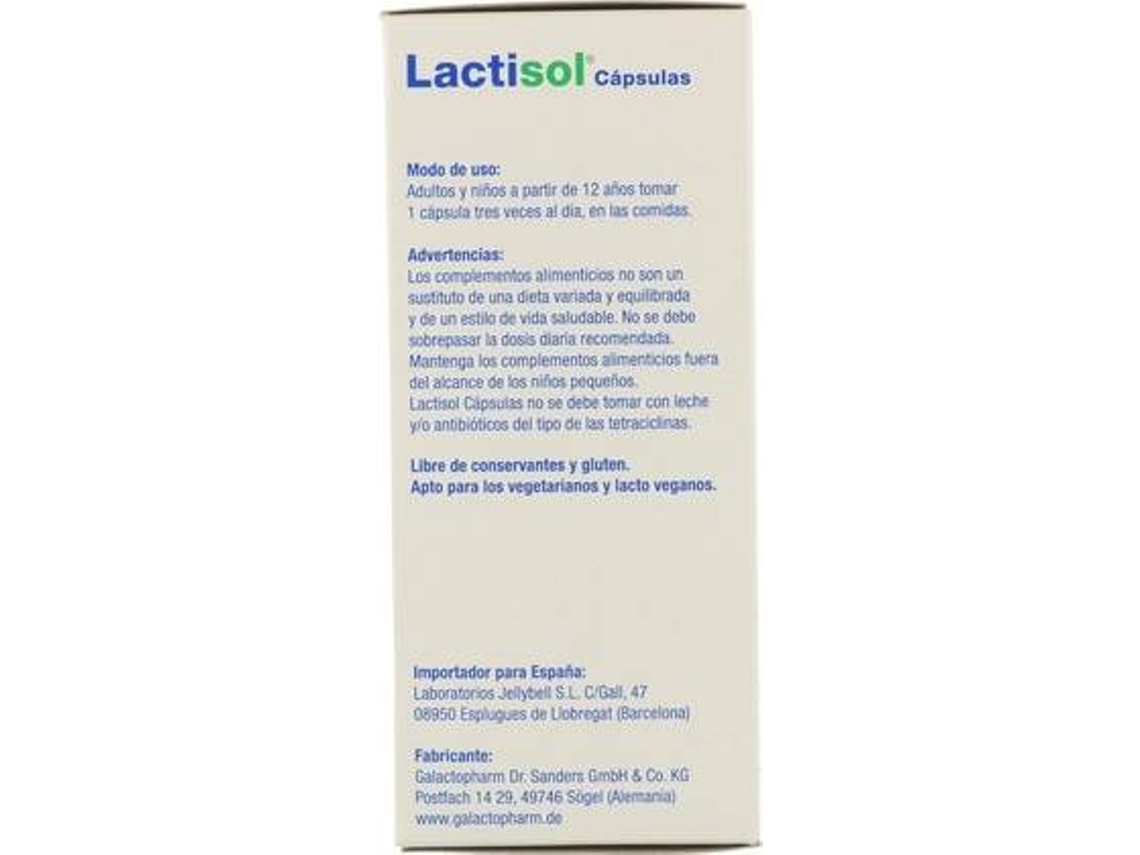 Suplemento Alimentar GALACTOPHARM Lactisol (90 cápsulas) | Worten.pt