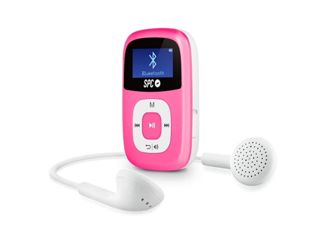 Leitor MP3 Bluetooth SPC 8668a Firefly 8 GB Rosa | Worten.pt