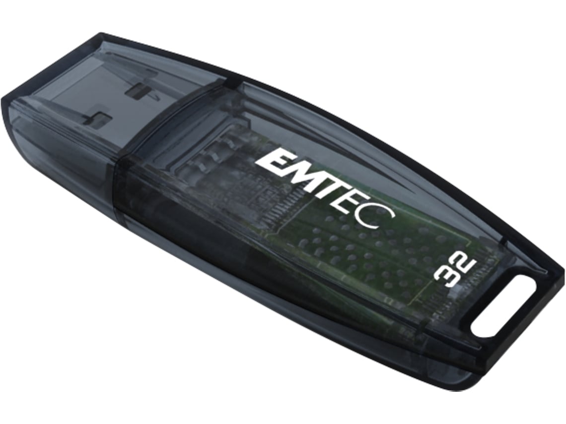 Pen USB EMTEC C410 (32 GB - USB 2.0 - Preto) | Worten.pt