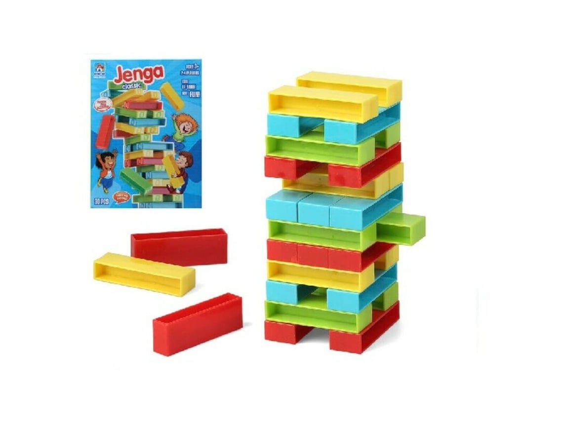 Jogo Infantil BIGBUY KIDS Jenga Classic Idade Mínima Recomendada: 3 ...