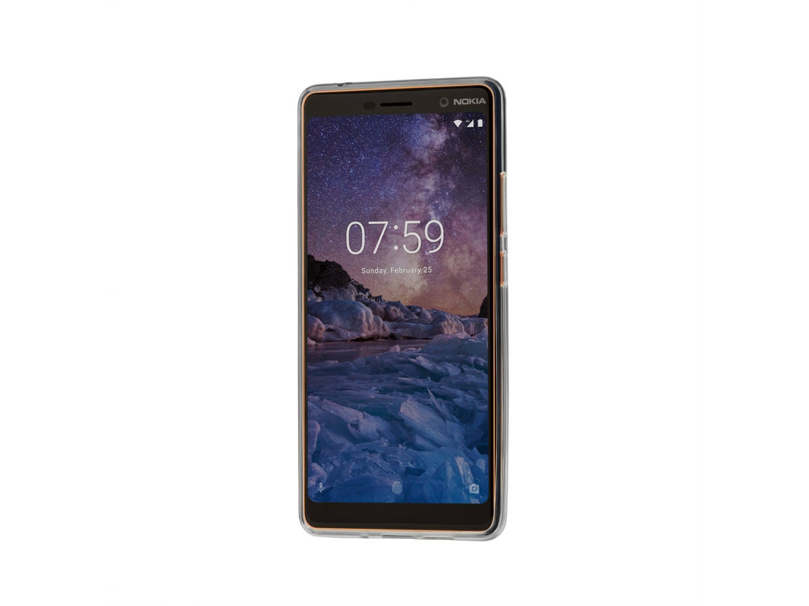 Capa NOKIA 7 Plus Minigel Transparente | Worten.pt