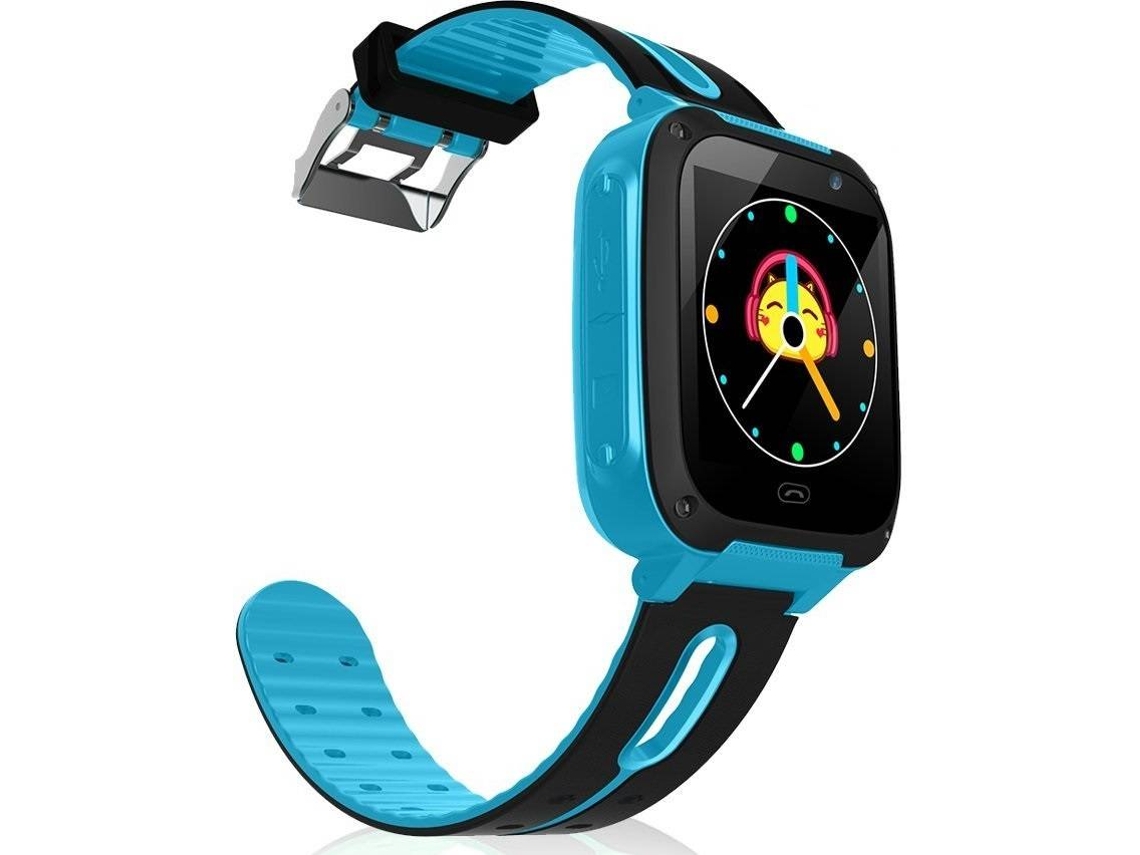 Smartwatch com GPS Flash Night Para Crianças Safe Keeper Azul | Worten.pt