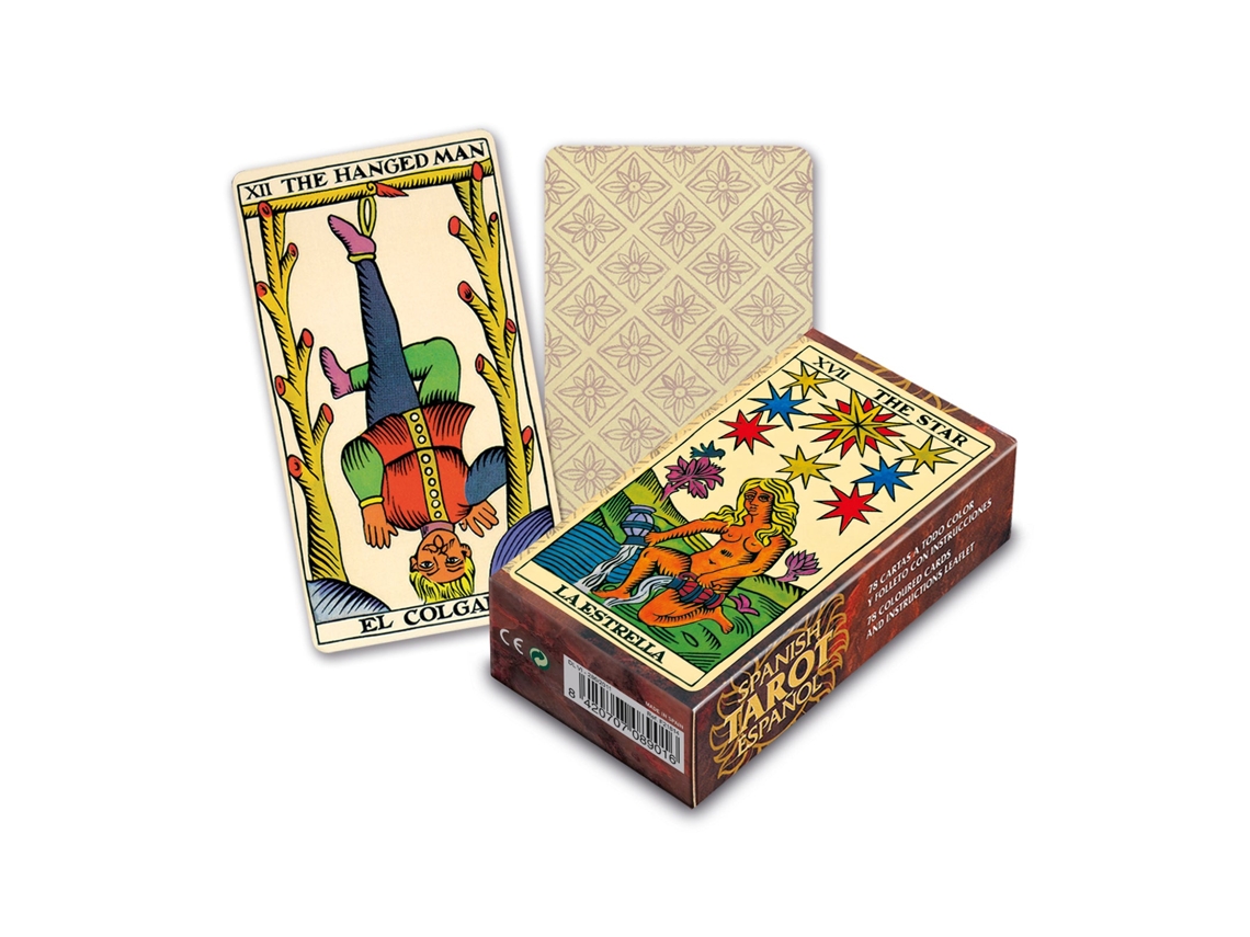 Baralho De Cartas FOURNIER Del Tarot Español, 78 Cartas FOURNIER ...