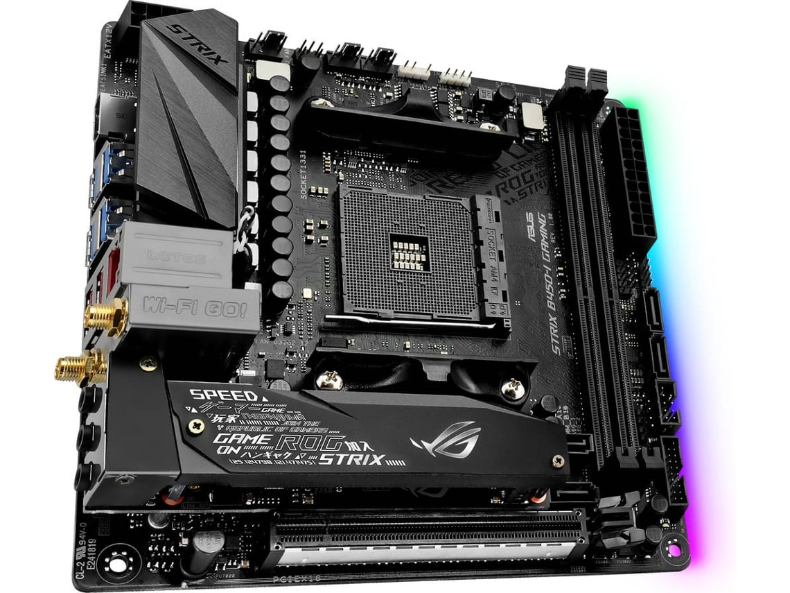 Motherboard ASUS B450-I Gaming (Socket AM4 - AMD B450 - Mini ITX ...
