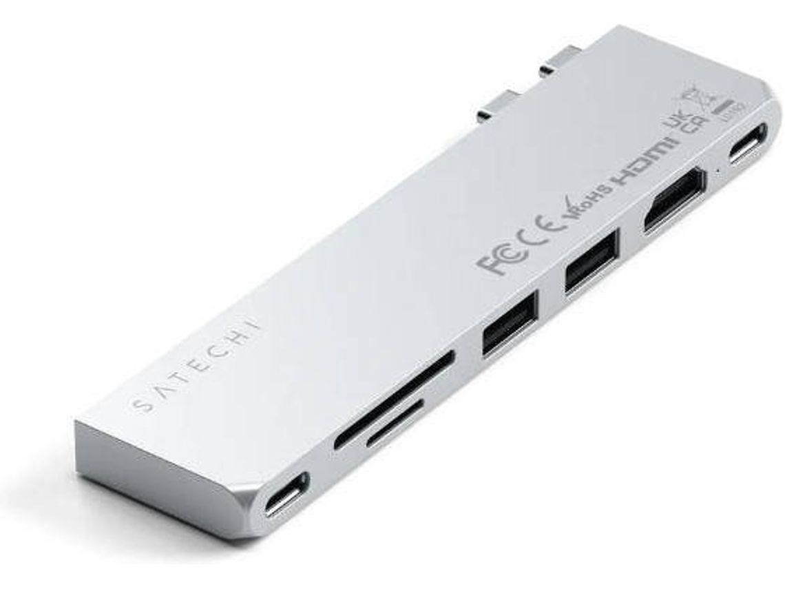 Adaptador Satechi USB-C Pro Hub Slim Cz | Worten.pt