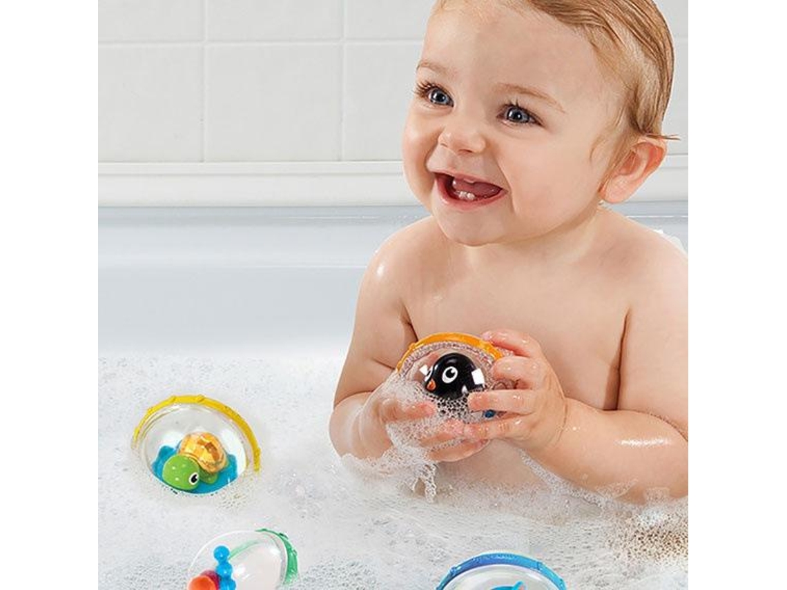 Munchkin Float & Play Bubbles Turtle Brinquedo em Forma de Animal para ...