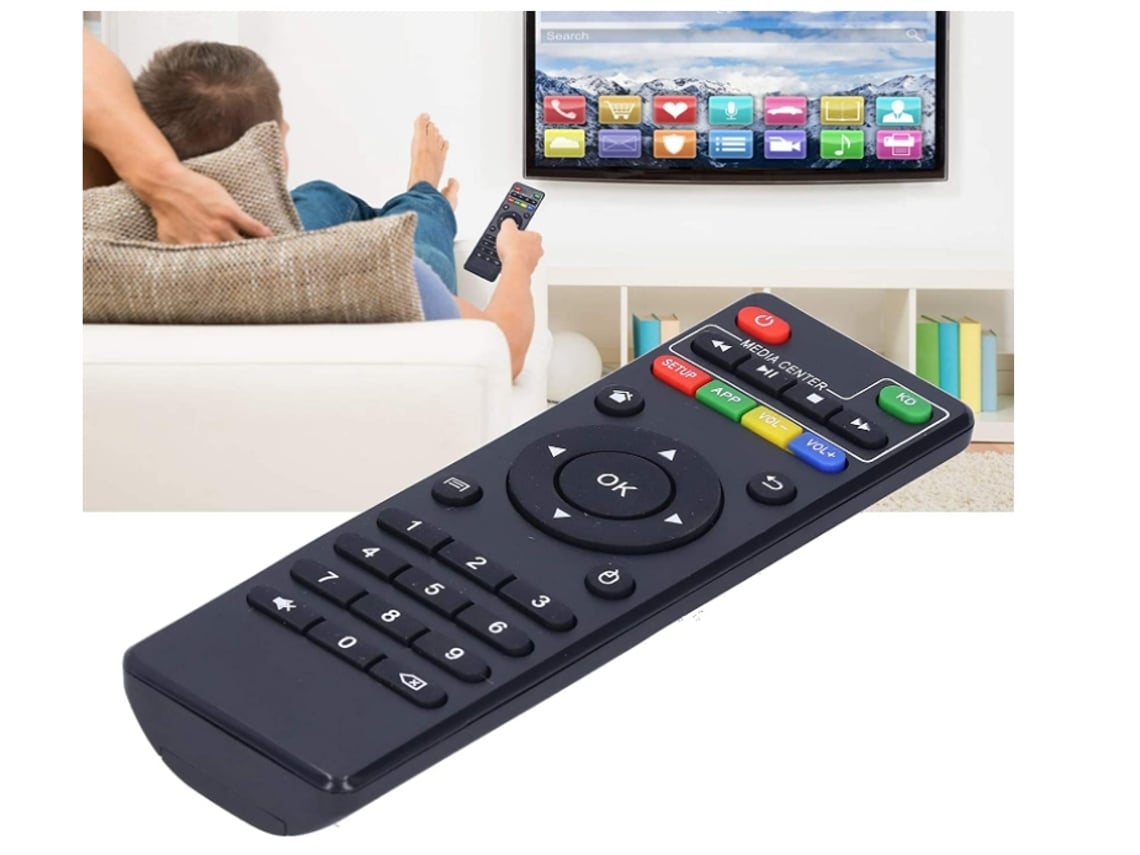 Comando Universal para Caixa de Tv Android X96/X96Mini/X96W Comando ...