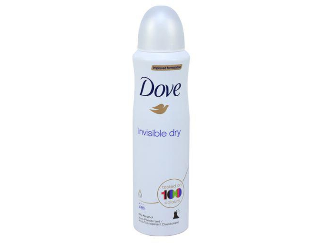 Dove Spray Seco Desodorante Invisível 150 Ml | Worten.pt
