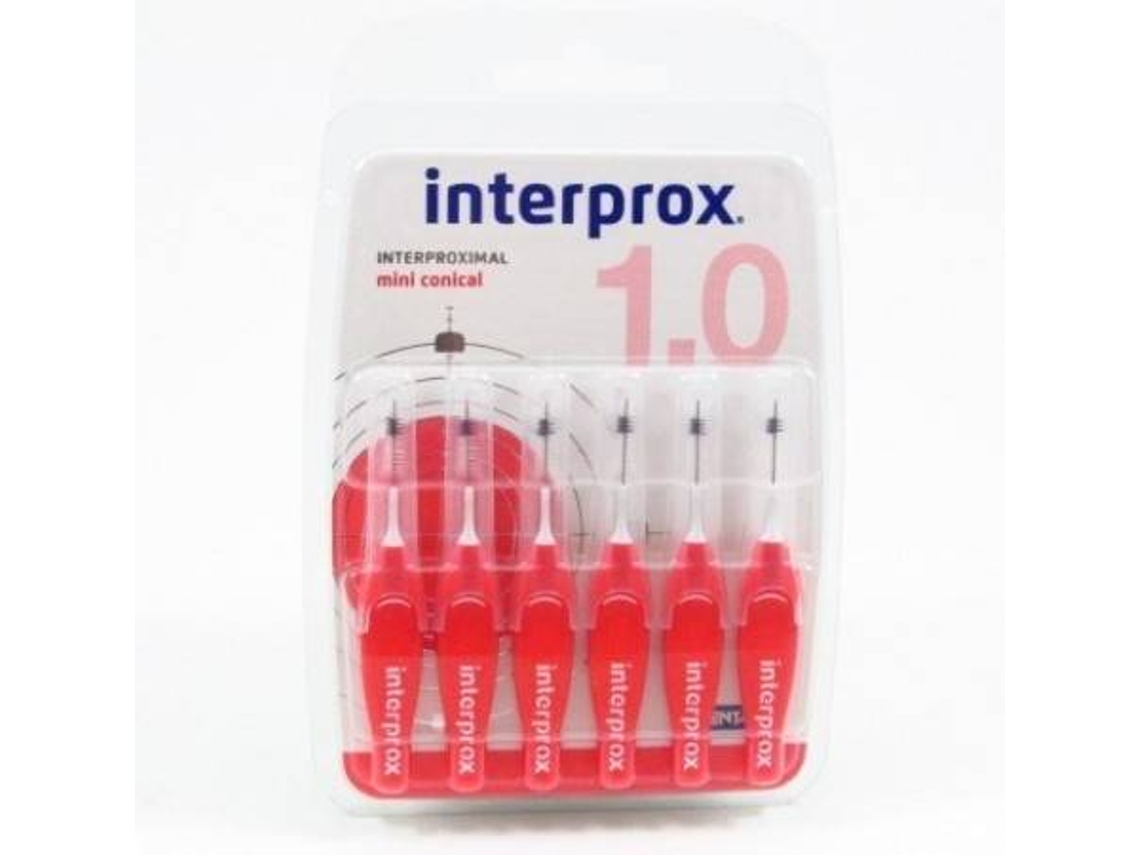 Escova Interdental INTERPROX Toothbrush Mini Cónico 6 Pcs (4 g) | Worten.pt