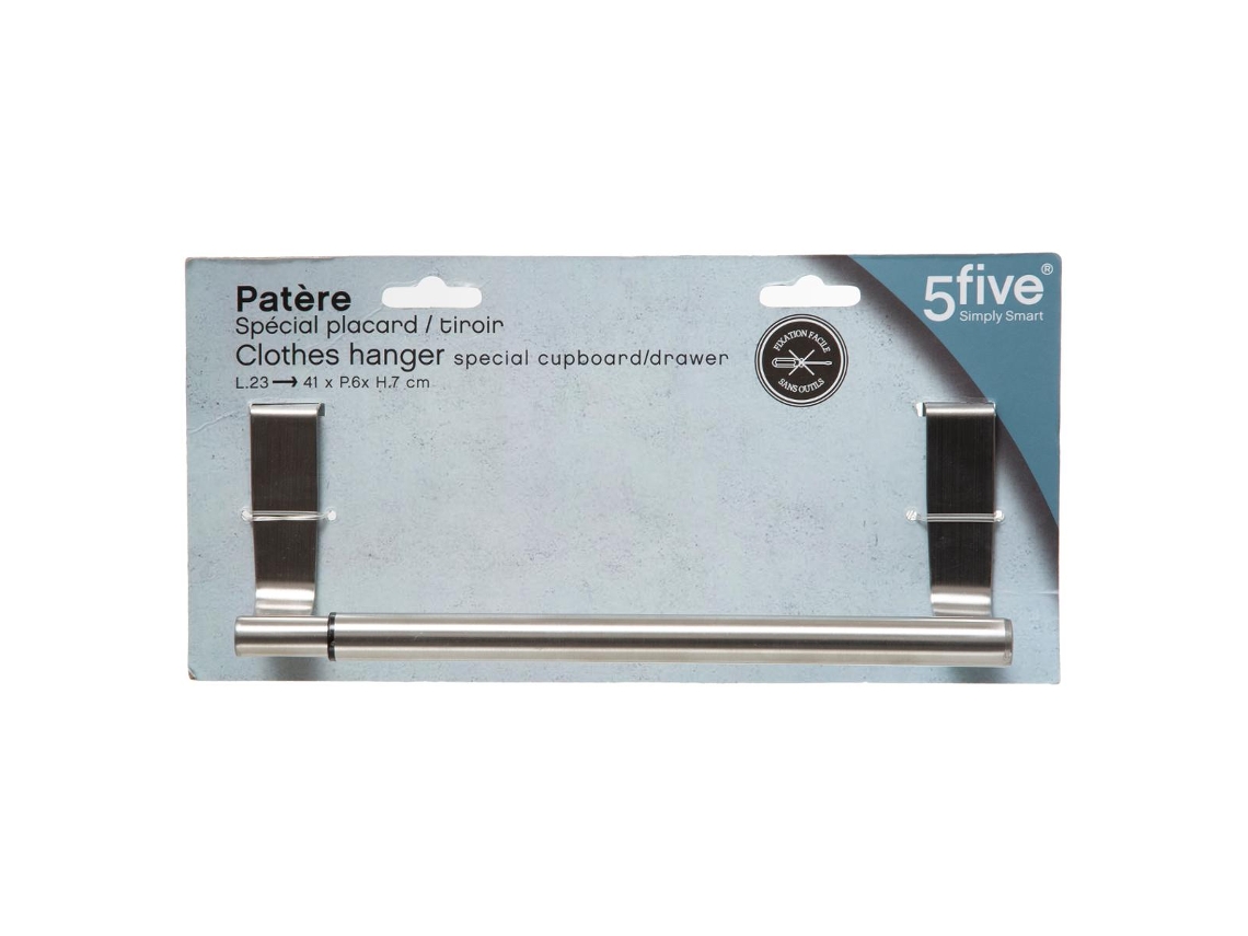 5Crateleira Fivecoat com 1 haste extensível 5 FIVE SIMPLY SMART | Worten.pt