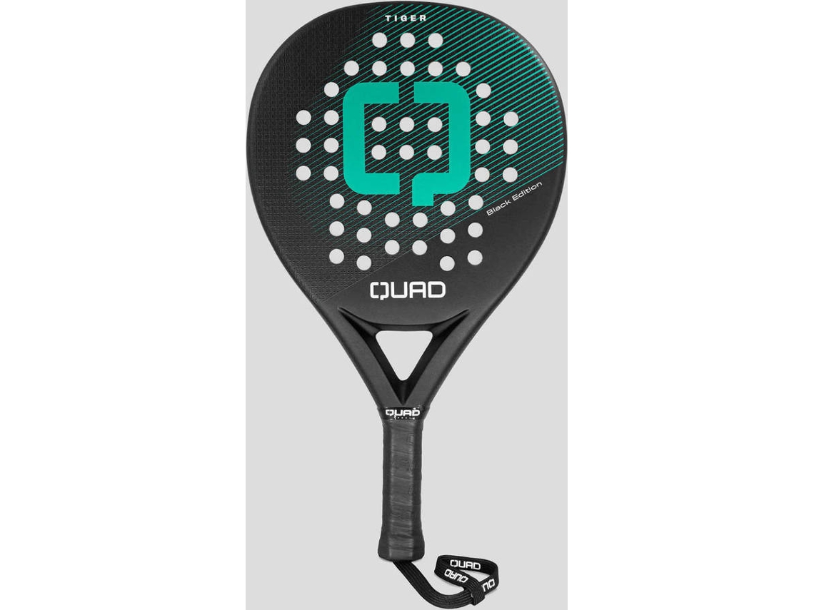 Raquete de Padel QUAD Tiger Black Edition (365g) | Worten.pt