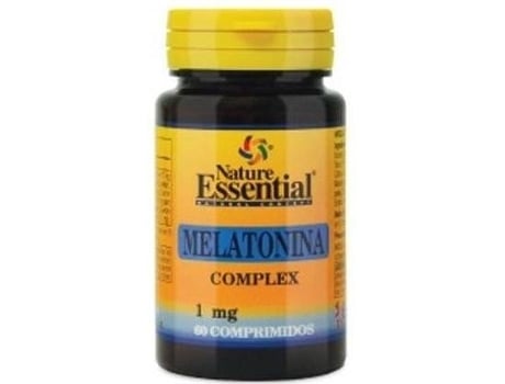 Suplemento Alimentar NATURE ESSENTIAL Melatonina Complex (60 ...