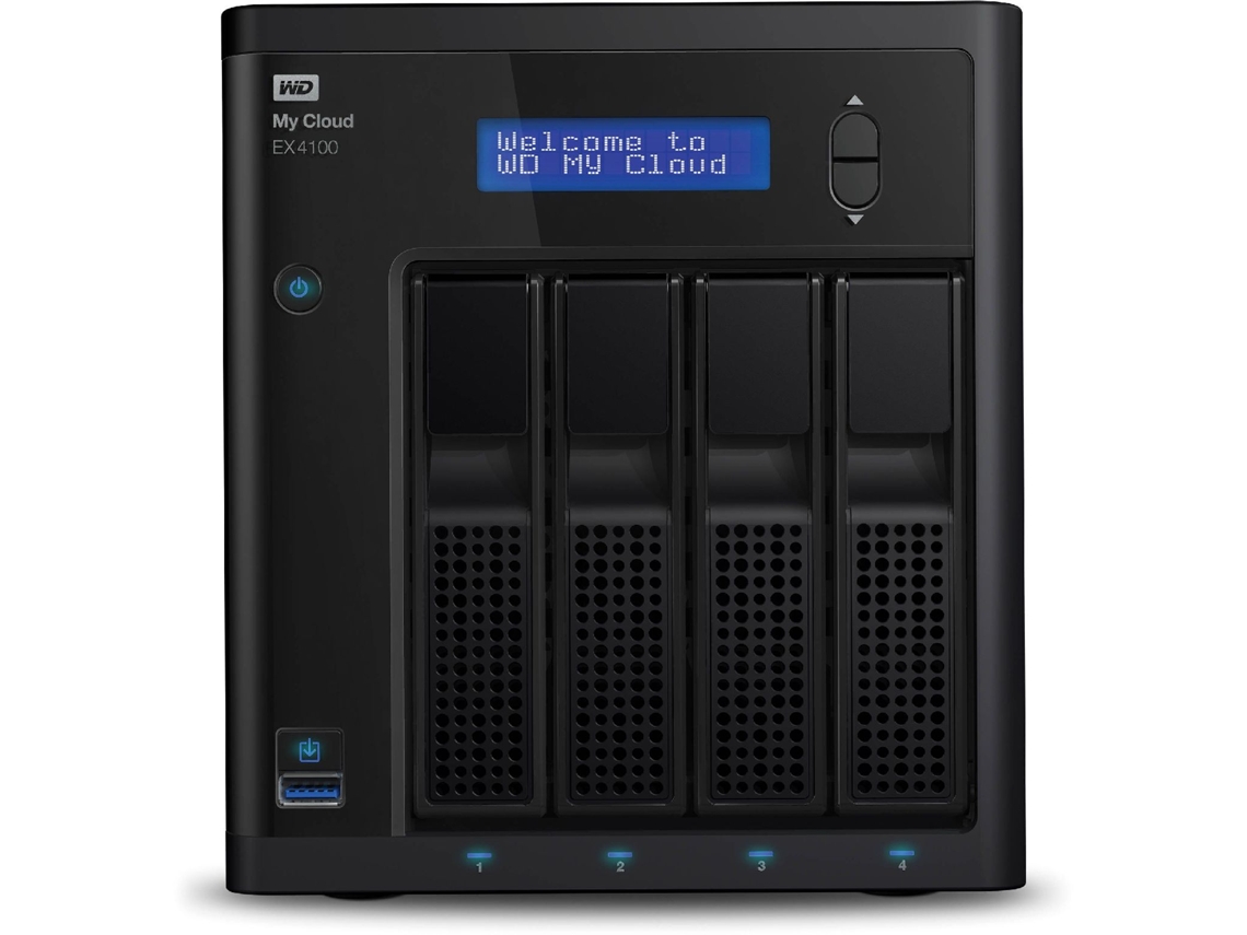 NAS WESTERN DIGITAL Mycloud EX4100 0TB EMEA (4 Baías - 0 TB) | Worten.pt