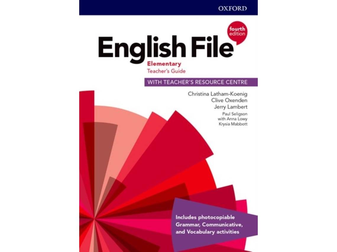 Livro english file: elementary: teacher's guide with teacher's resource ...