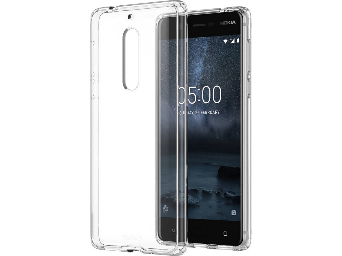 Capa NOKIA 5 Crystal Transparente | Worten.pt