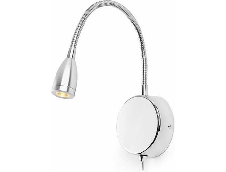 Aplique FARO BARCELONA Loke (Prateado - LED - 3 W - Alumínio) | Worten.pt