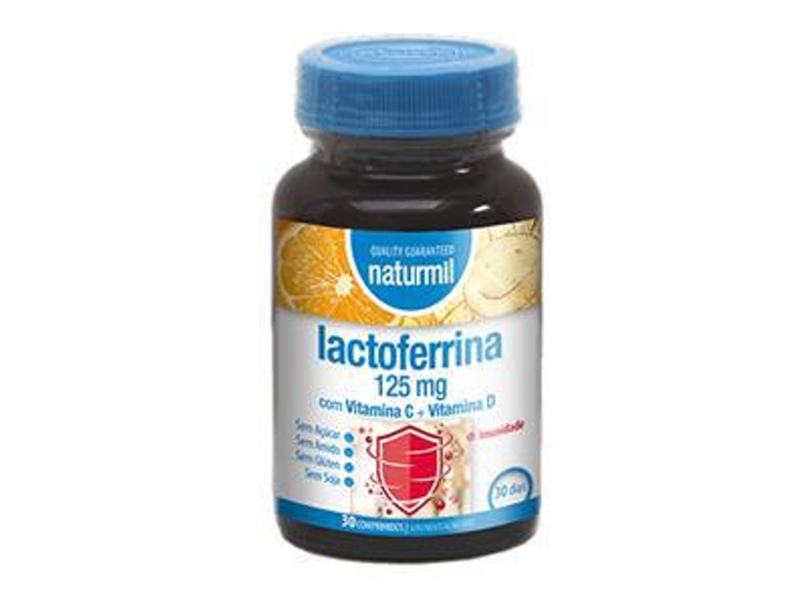 Lactoferrina 125Mg 30 Comprimidos Naturmil | Worten.pt