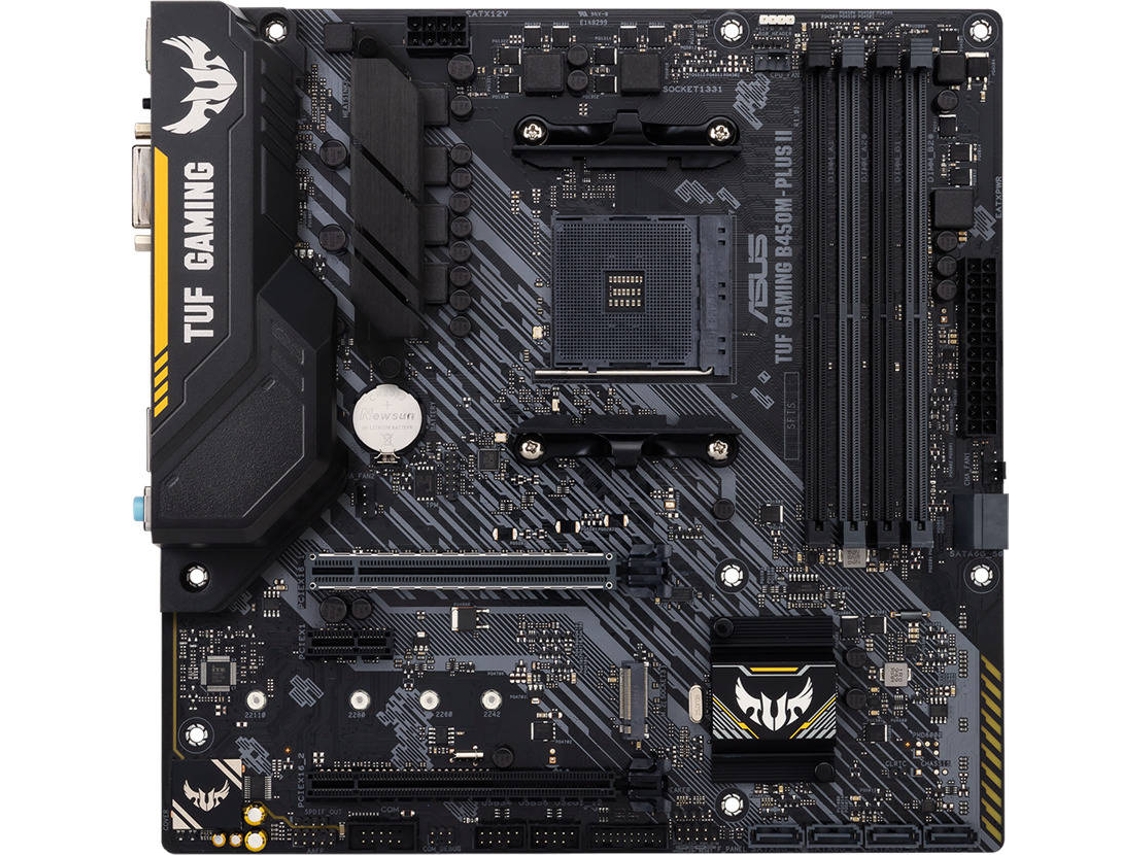 Motherboard ASUS TUF GAMING B450 (Socket AM4 - AMD B450 - Micro ATX ...