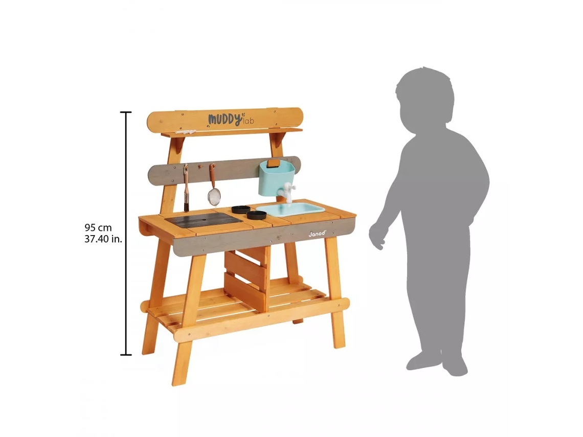 Muddy Lab Outdoor Kitchen JANOD (Idade minima recomendada: 3 anos ...