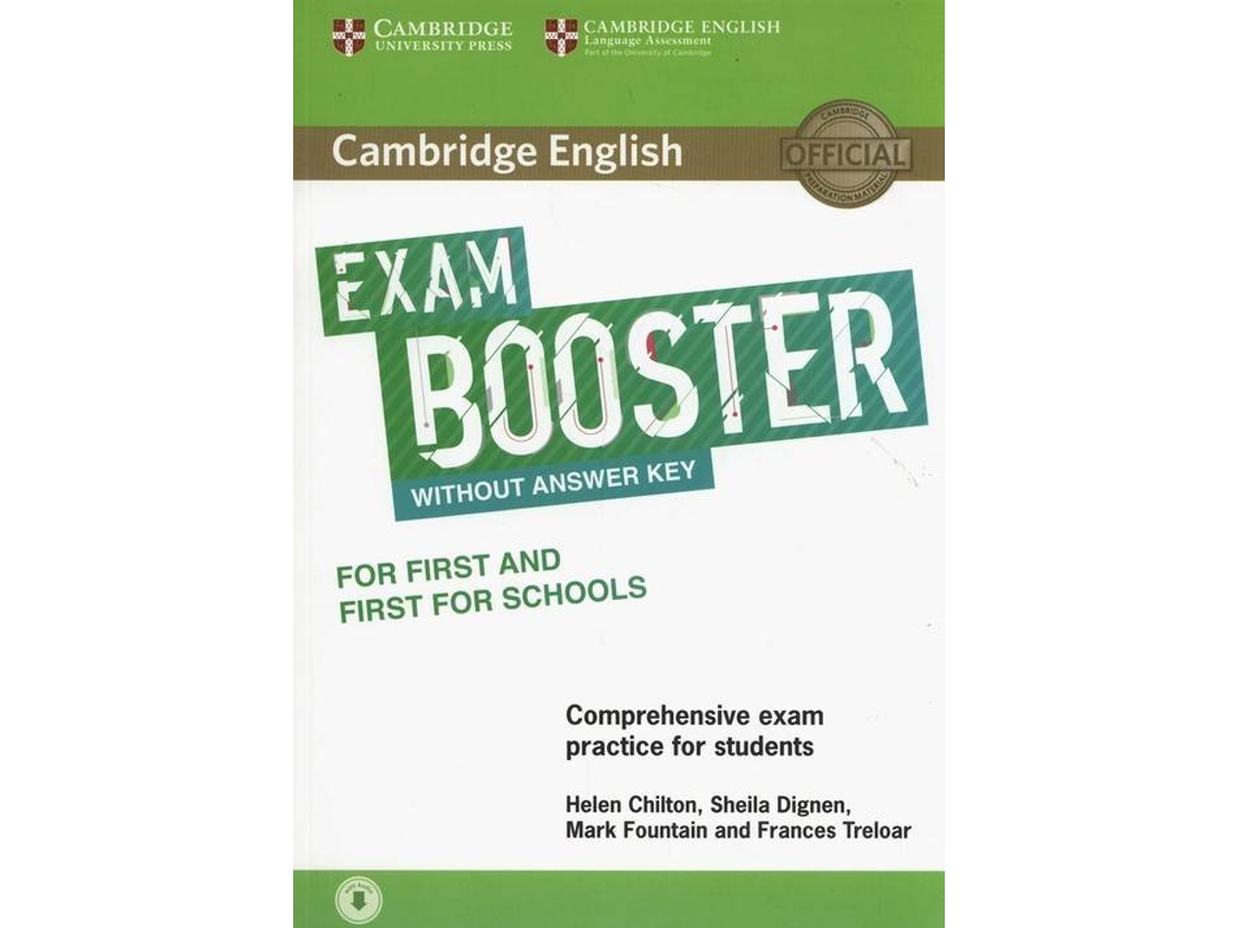 Livro Cambridge English Exam Booster For First And First School de ...