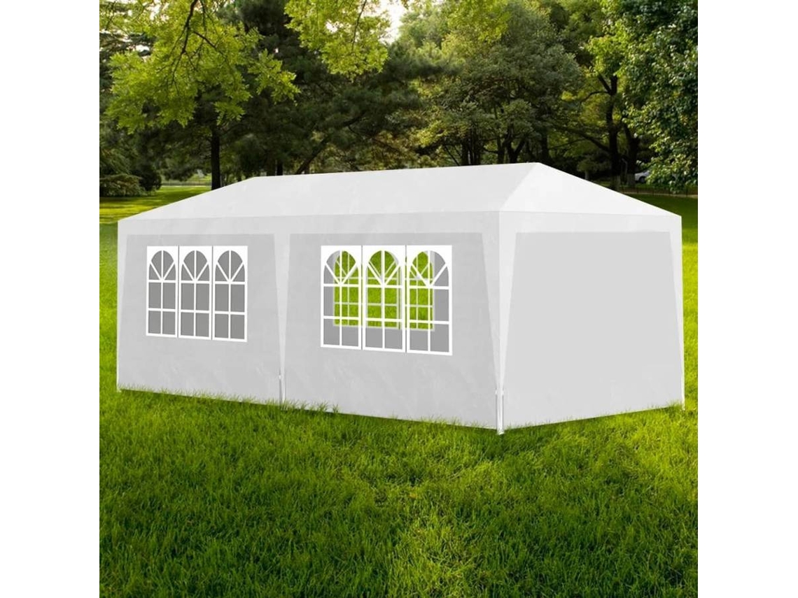 vidaXL Tenda para festas 3x6 m branco | Worten.pt