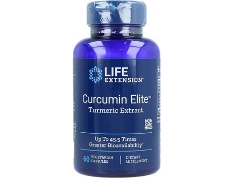 Suplemento Alimentar LIFE EXTENSION Extrato De Cúrcuma De Elite De ...