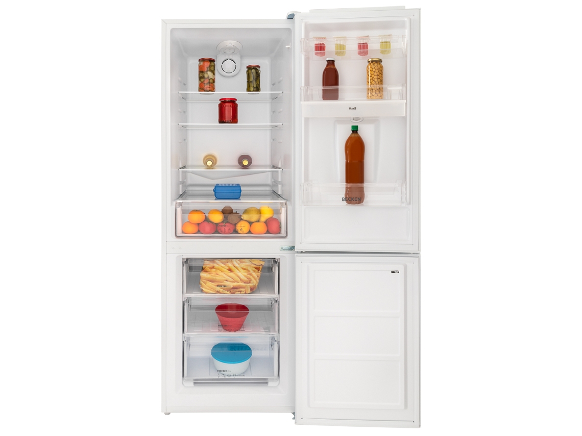 Frigorífico Combinado BECKEN BC3901 WH (Outlet Grade A - No Frost - 185 ...