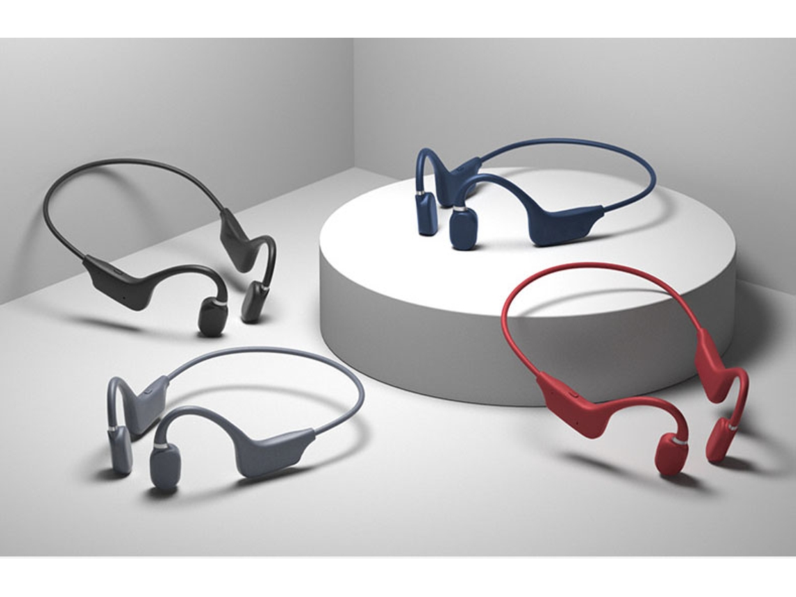 Auriculares Bluetooth SENLIN de Condução Óssea Cinza | Worten.pt