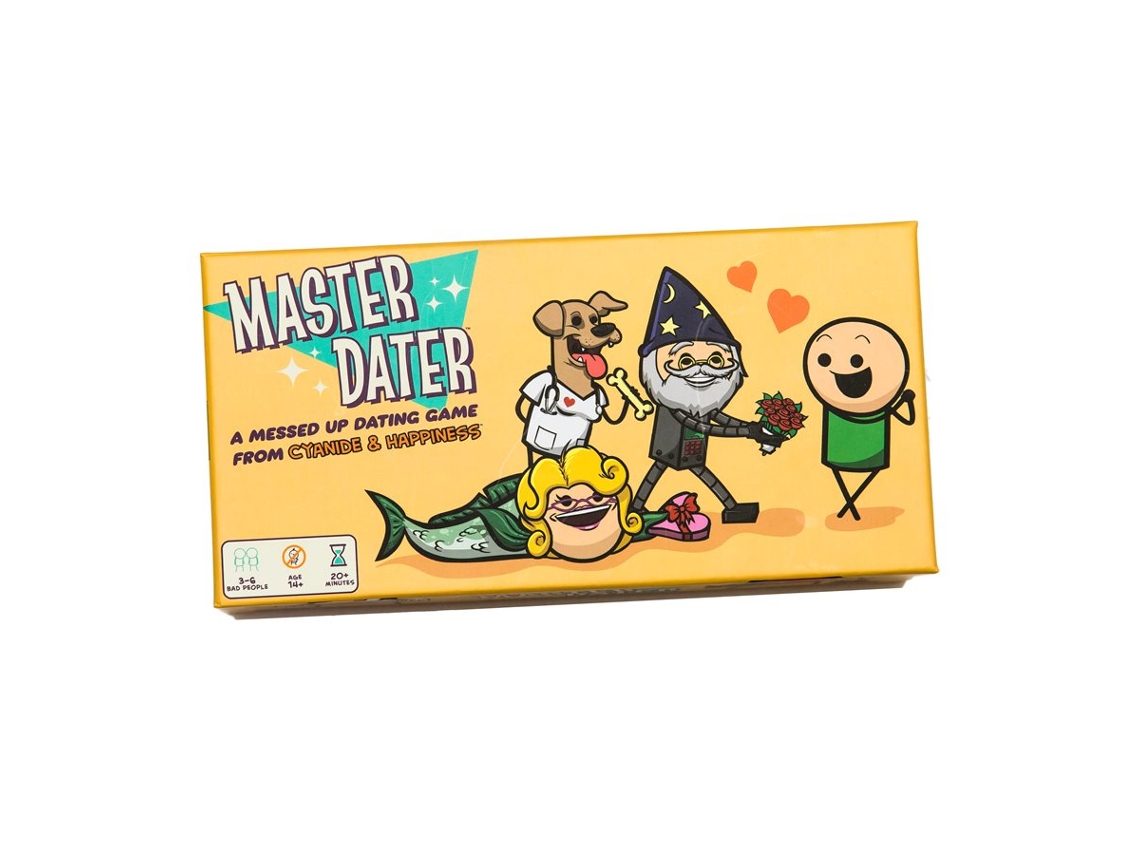 Jogo de Tabuleiro JOKING HAZARD LLC! Master Dater Base Game Idade ...