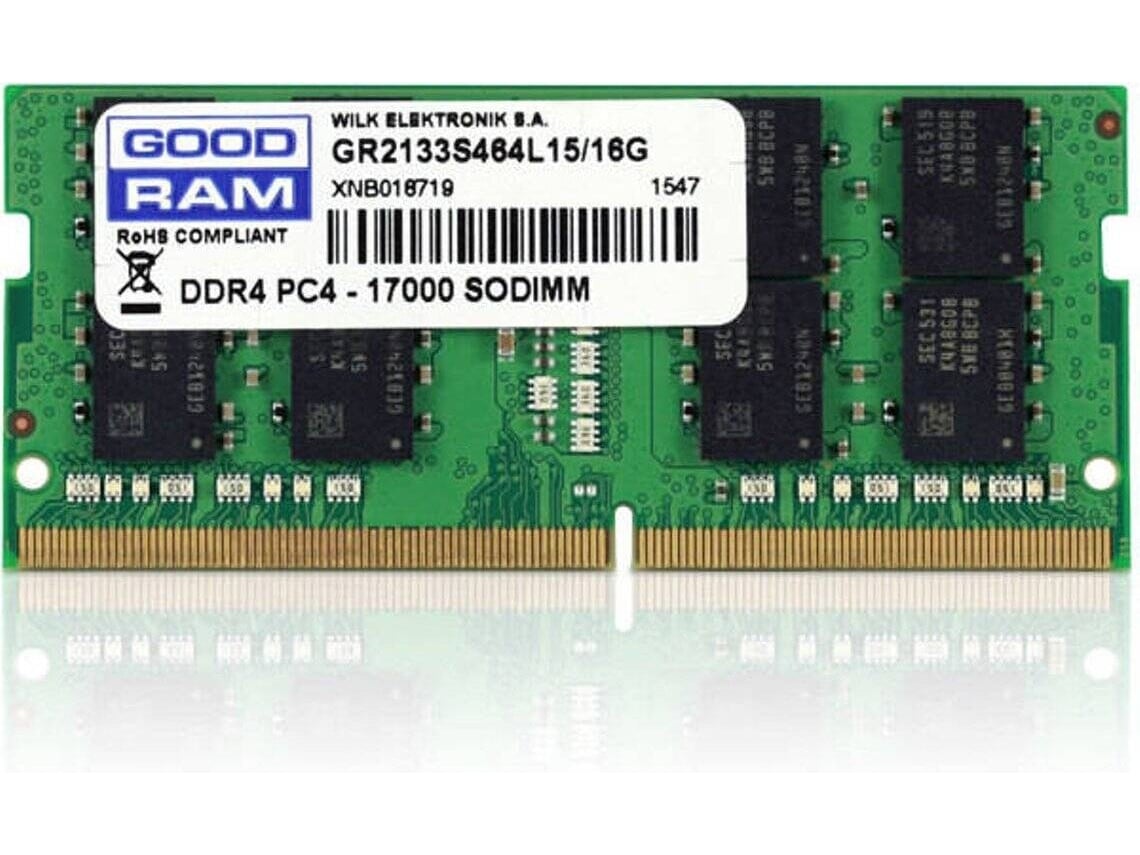 Memória RAM DDR4 GOOD RAM GR2400S464L17/16G (1 x 16 GB - 2400 MHz - CL ...
