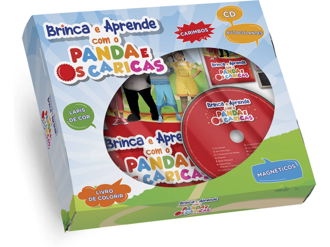 CD Panda E Os Caricas - Brinca E Aprende | Worten.pt