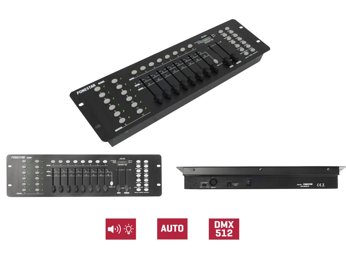 Controladora FONESTAR Dmx-83 | Worten.pt