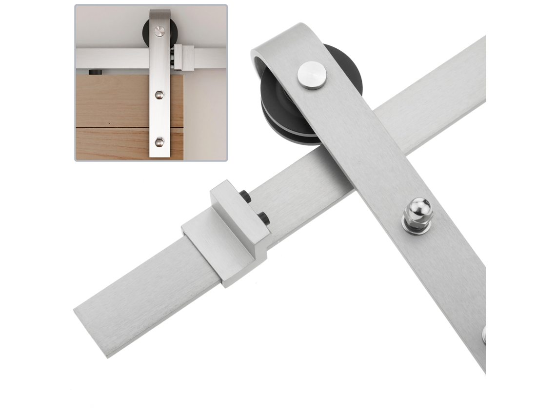 Trilho Guia Da Porta Deslizante PRIMEMATIK de Cor Aço Sombreado 2M ...