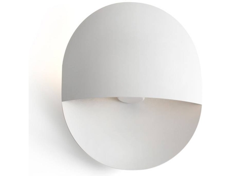 Aplique de Parede FARO BARCELONA Eres (Máx. 15W - Aço - Branco) | Worten.pt