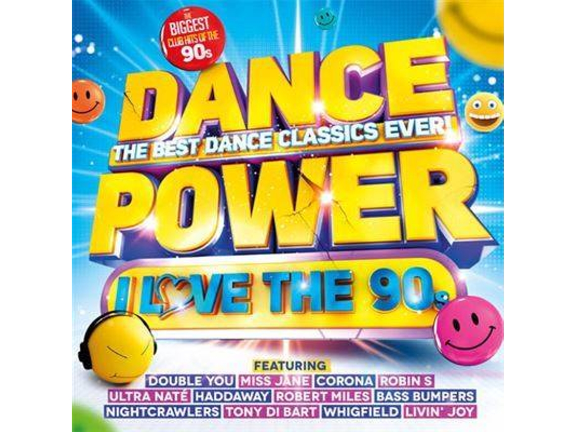 CD Dance Power: I Love 90's | Worten.pt