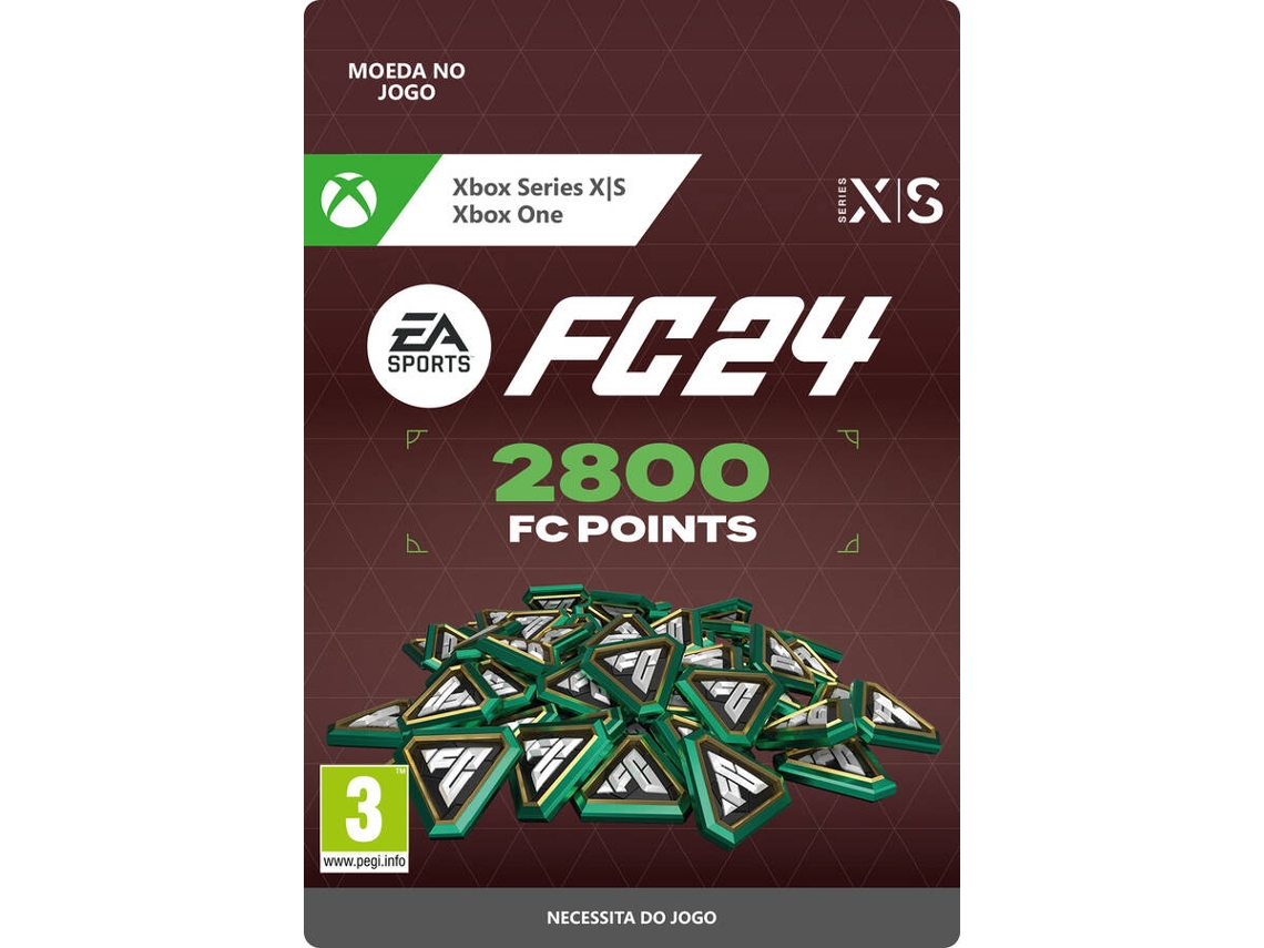 Cartão EA Sports FC 24 2800 Points (Formato Digital) | Worten.pt