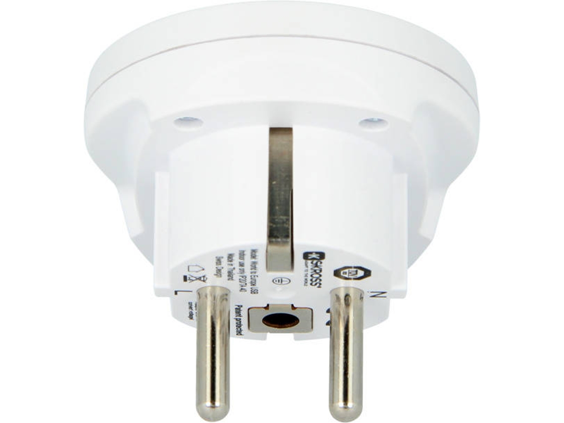 Adaptador de Viagem SKROSS Mundial-Europa Branco (3680 W) | Worten.pt