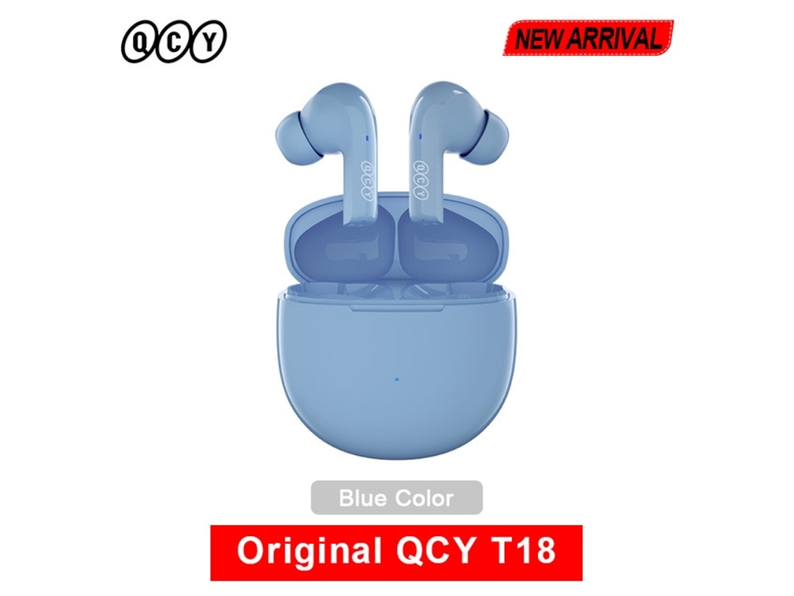 Auriculares QCY T18 Auriculares Sem Fio Bluetooth 5.2 | Worten.pt