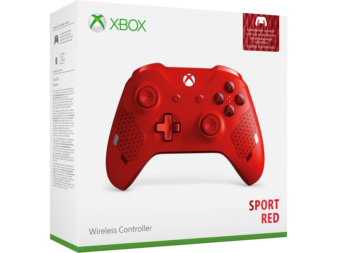 Comando Xbox One Sem Fios Sport Red (Edição Especial) | Worten.pt