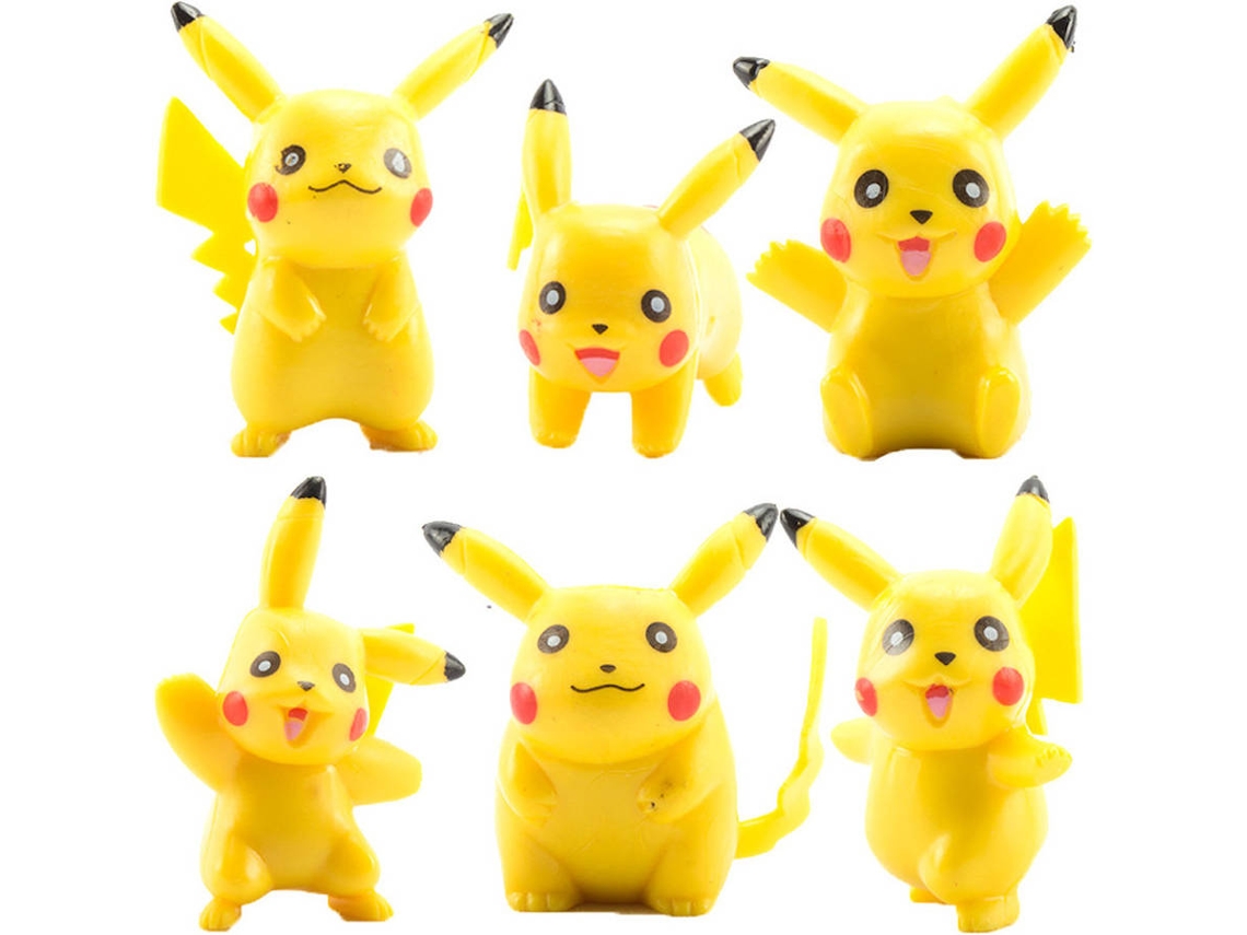 Figuras EASTVAPS Pikachu Mini (6 Peças) | Worten.pt