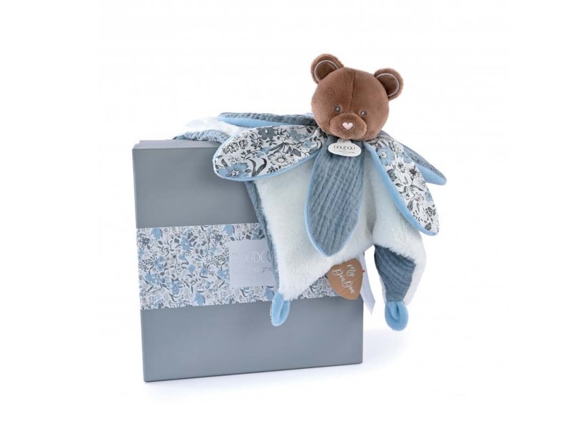 Doudou DOUDOU ET COMPAGNIEBoh'Aime Blue Bear Comforter (Idade Mínima ...