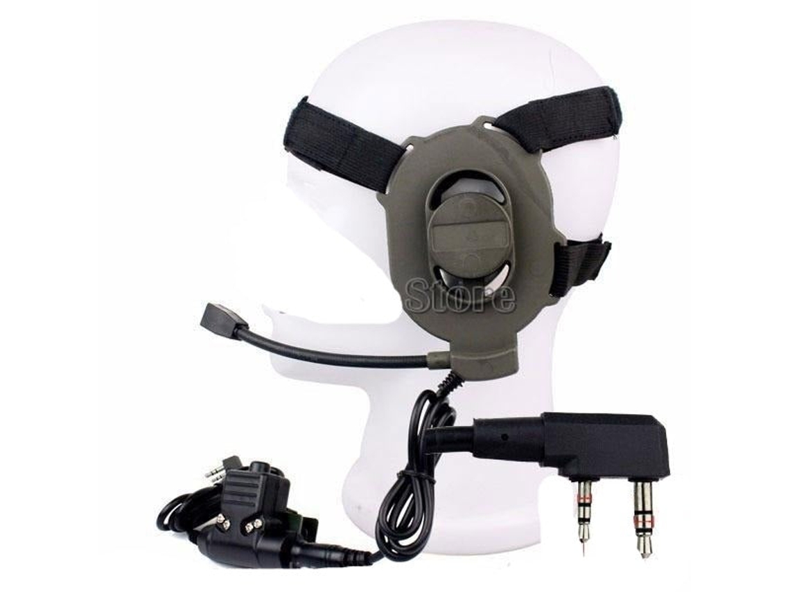 Auriculares com 2 Pinos Tactical Bowman Elite Ii Plugue de Cabo Ptt ...