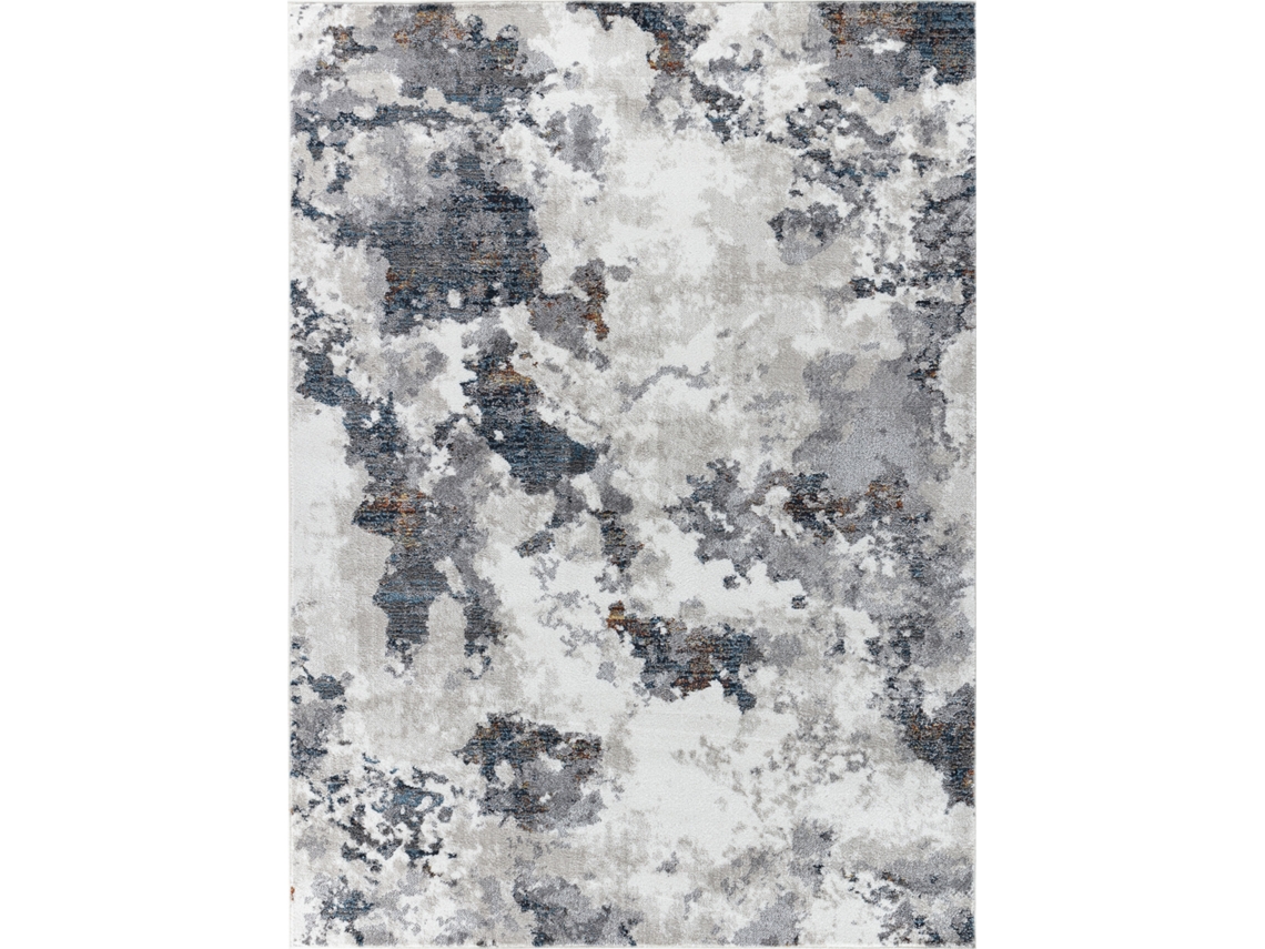 Tapete Abstracto Moderno SURYA Darla (80 x 150 cm - Polipropileno ...