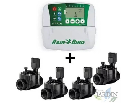 Programador RAIN BIRD Esp-Rzxe4 Int + 4 Elec. 100Hv | Worten.pt