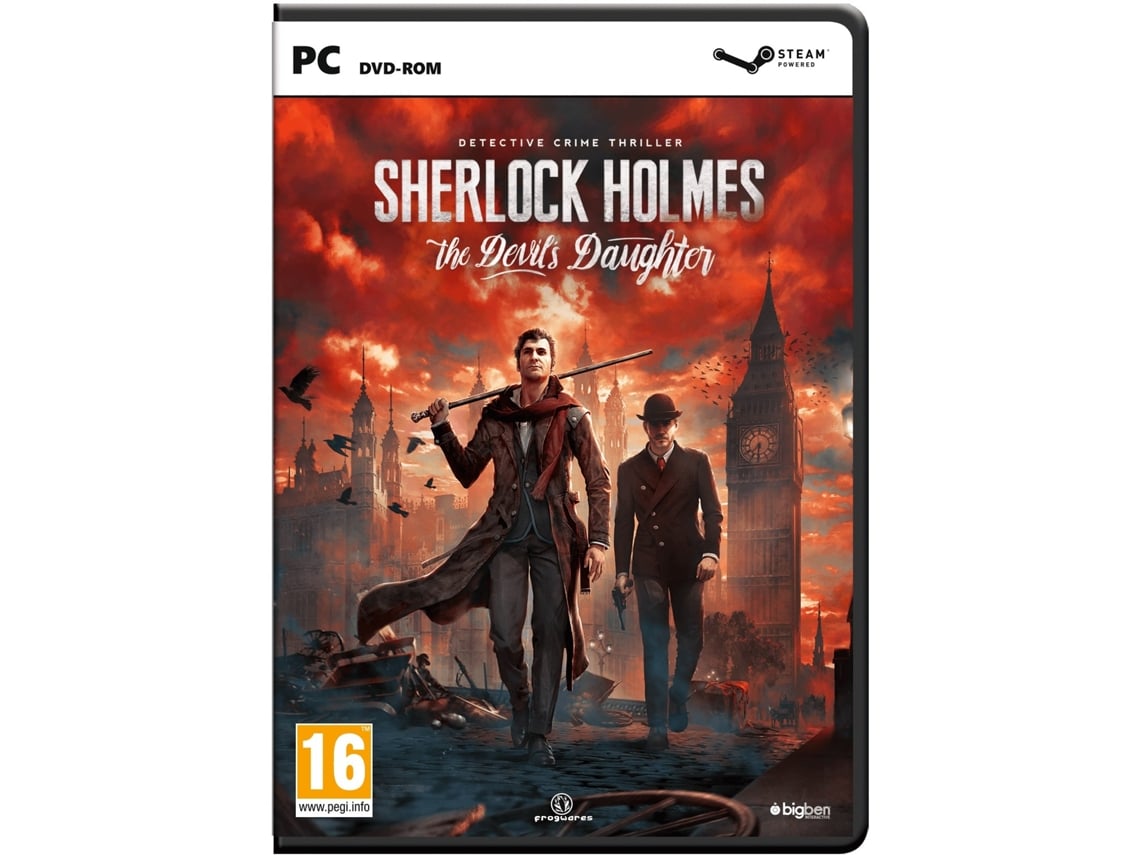Jogo PC Sherlock Holmes Devils Daughter | Worten.pt