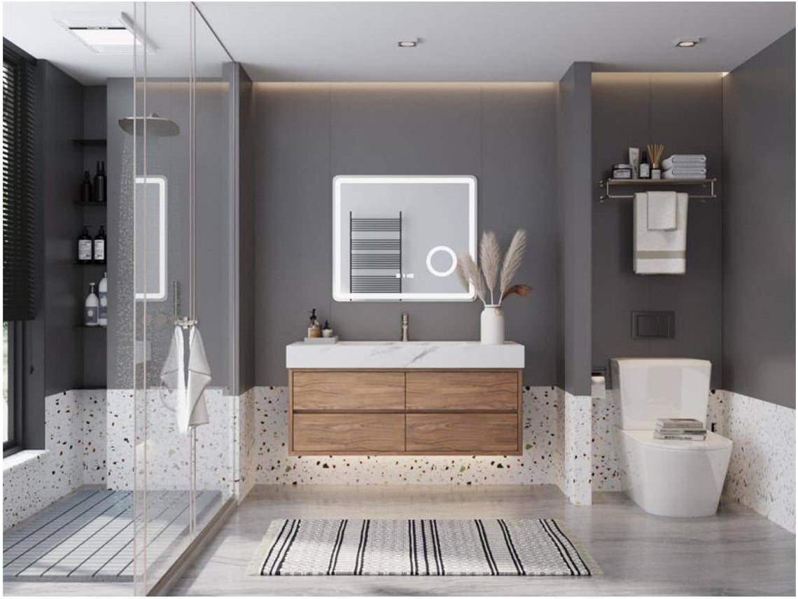 Lavatório Suspensos VENTE-UNIQUE.PT Suspenso Takotna Vente-Unique ...