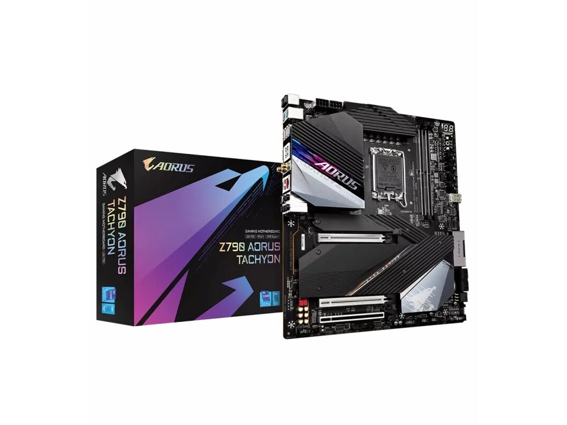 Placa-Mãe Z790 Aorus Tachyon GIGABYTE | Worten.pt Placa-Mãe Z790 Aorus Tachyon GIGABYTE | Worten.pt