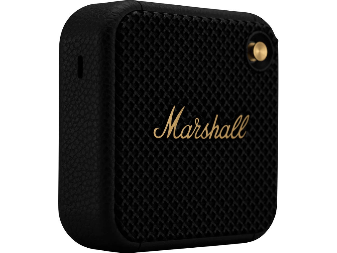 Coluna Bluetooth MARSHALL Willen (Autonomia: Até 15 h - Preto) | Worten.pt