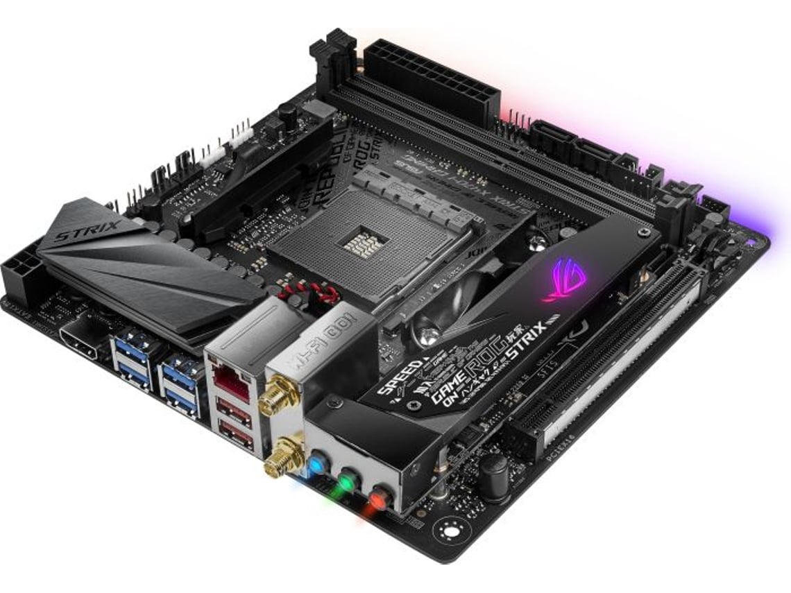 Motherboard ASUS ROG STRIX X470-I GAMING (Socket AM4 - AMD X470 - Mini ITX) | Worten.pt