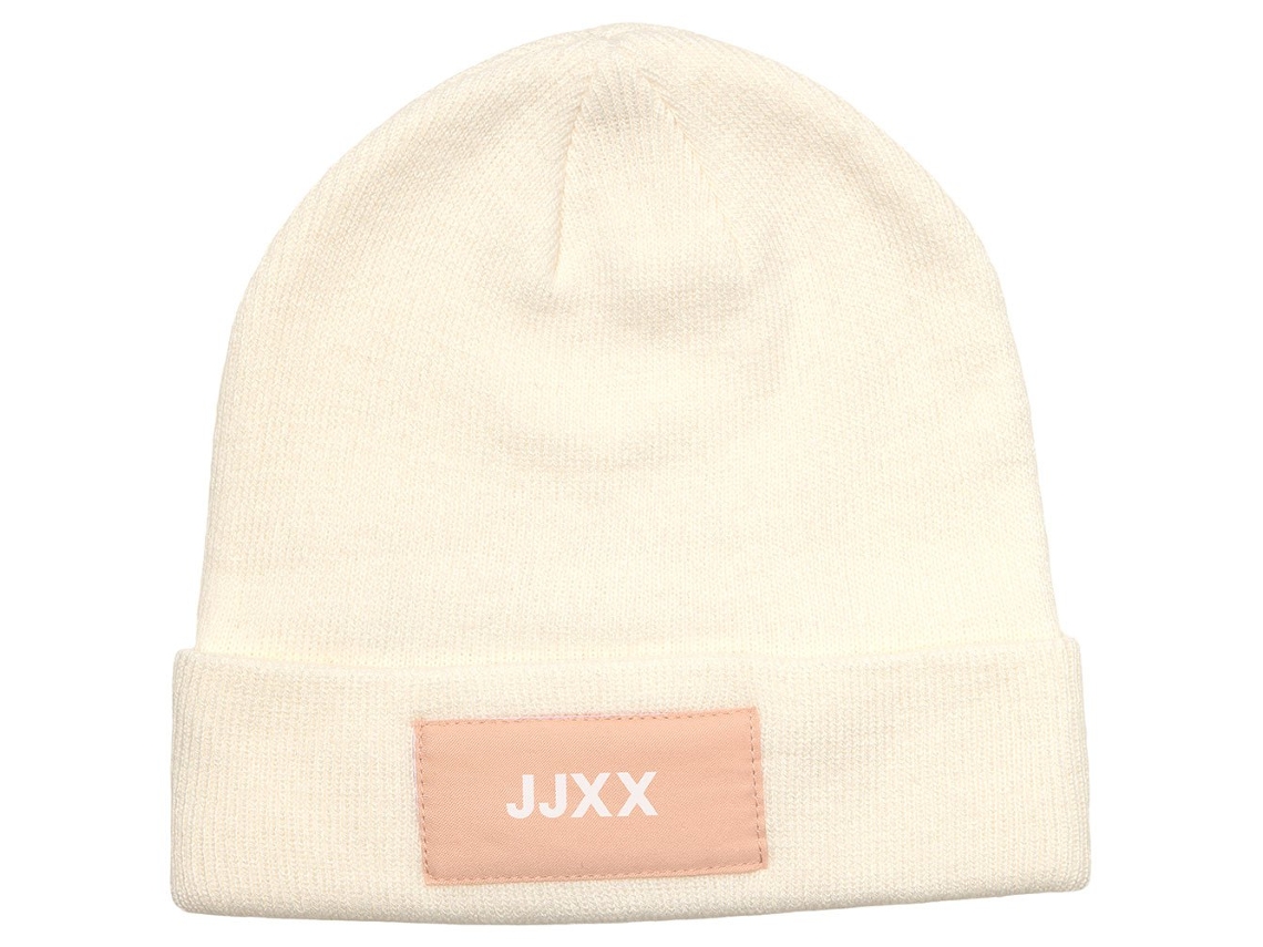Gorro para Unisexo JJXX Basic logo Beige de Moda (Tamanho Único) | Worten.pt